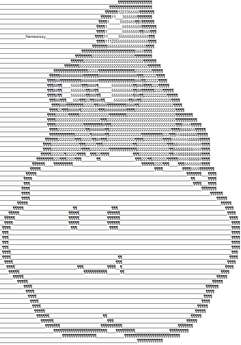Super Mario Bros Archives » GameFAQs ASCII Art