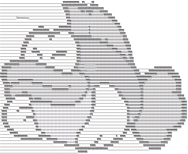 Super Mario Bros Archives » GameFAQs ASCII Art